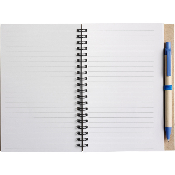 Recycled Wirebound Notebook With Ballpen | Pellacraft | Promotional ...