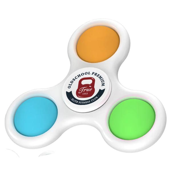 Pop It Fidget Triple Spinner | Pellacraft | Promotional Merchandise