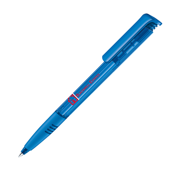 Senator Super Hit Clear Plastic Ballpen With Soft Grip | Pellacraft ...