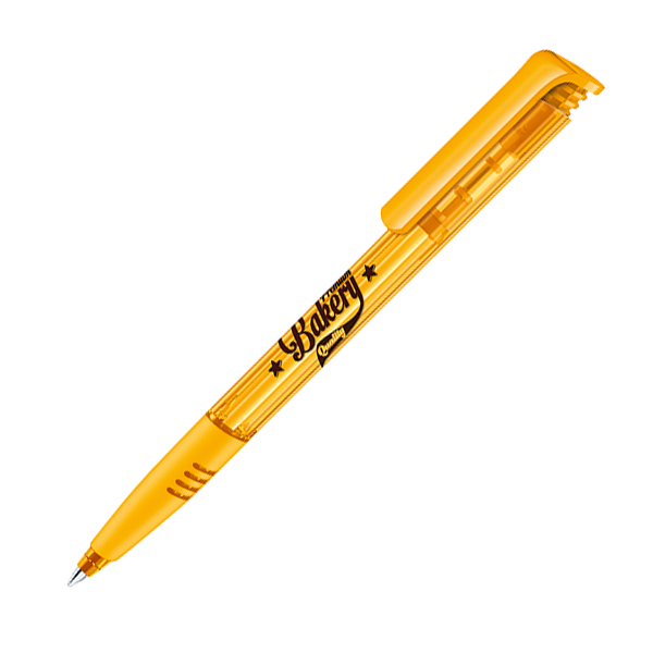 Senator Super Hit Clear Plastic Ballpen With Soft Grip | Pellacraft ...