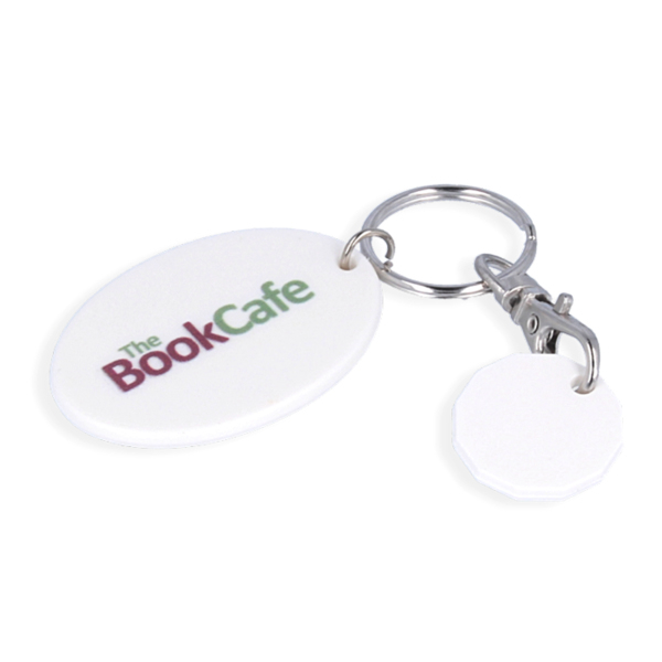 Trolley Mate Oval New £1 | Pellacraft | Promotional Merchandise