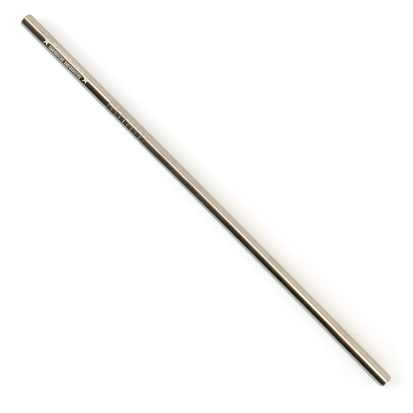 UK Stock Metal Straw Silver | Pellacraft | Promotional Merchandise