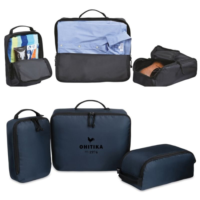 3 Piece Packing Cube Set | Pellacraft | Promotional Merchandise