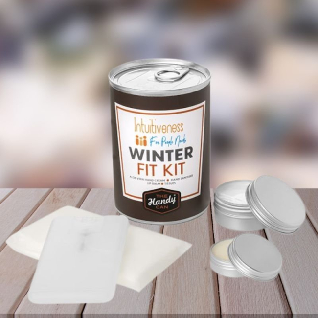 Winter Survival Wellbeing Handy Can Kit | Pellacraft | Promotional ...