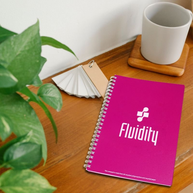 Wiro-Smart™ – Polyprop Pop A4 Notebook | Pellacraft | Promotional ...