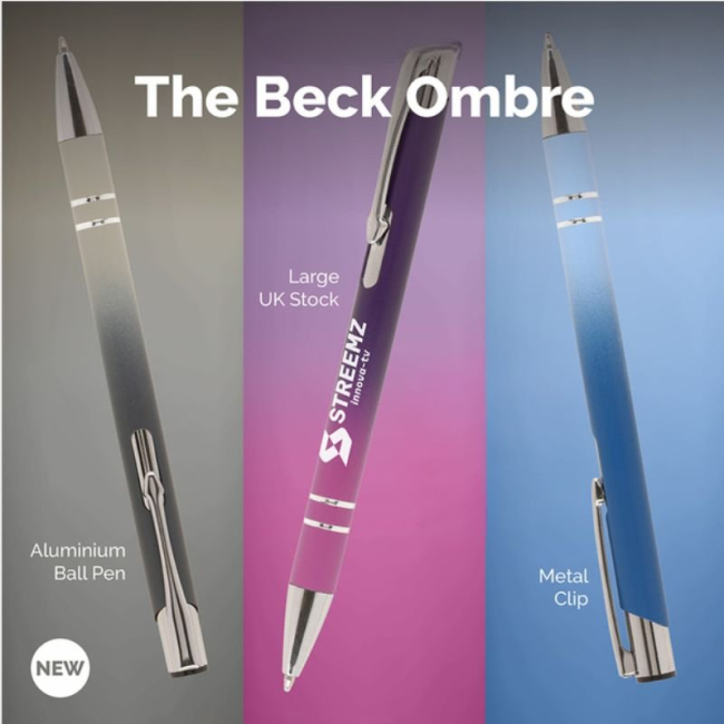 Beck Ombre Ball Pen | Pellacraft | Promotional Merchandise