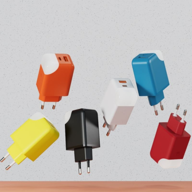 Ice-Gan 65W USB Charging Plug with Light | Pellacraft | Promotional ...