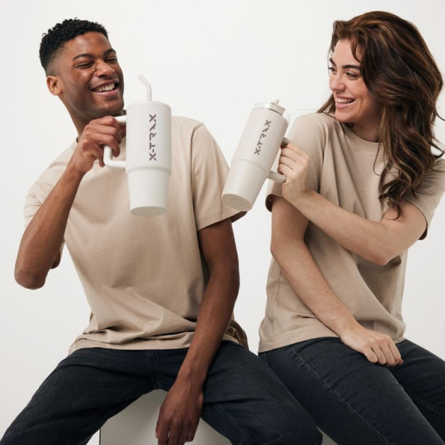 Tana RCS Recycled Plastic Tumbler With Handle 750ml in Pastel Shades ...