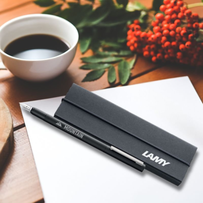 Matt Black Lamy Pen | Pellacraft | Promotional Merchandise