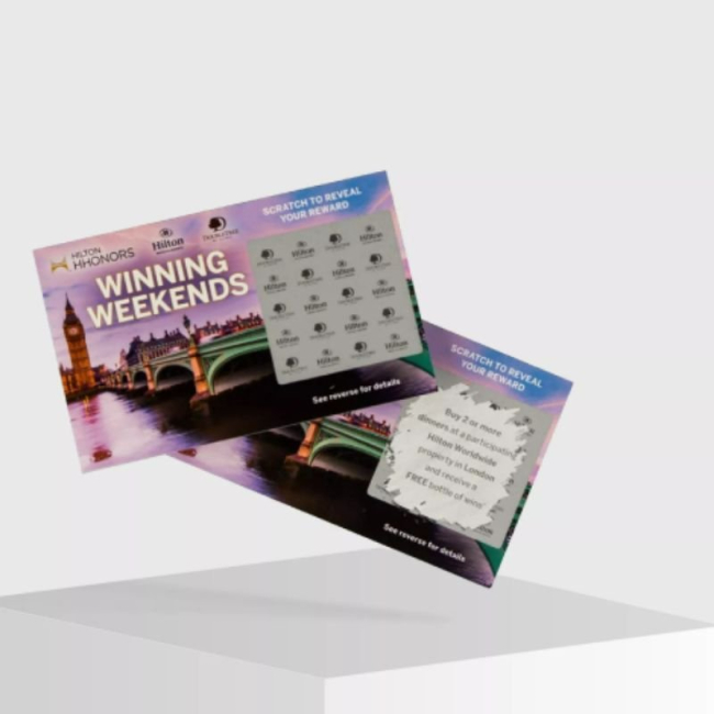 Scratch Cards | Pellacraft | Promotional Merchandise