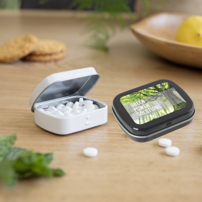 Flat Tin With Dextrose Mints With Express Delivery | Pellacraft ...