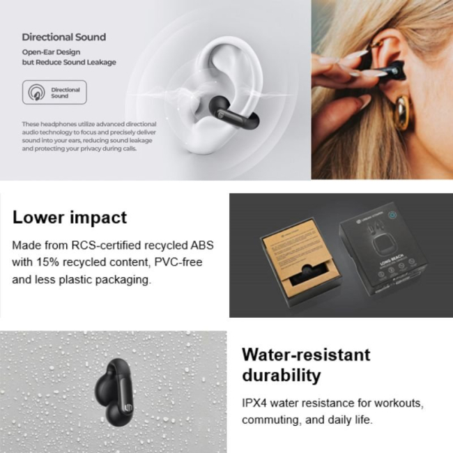 Long Beach ENC Rplastic Wireless Earbuds | Pellacraft | Promotional ...
