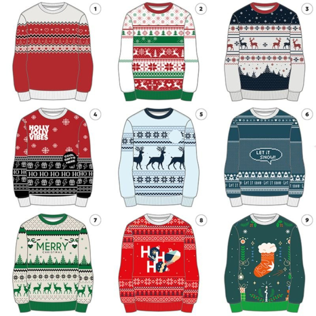 Custom Knitted Christmas Jumper | Pellacraft | Promotional Merchandise
