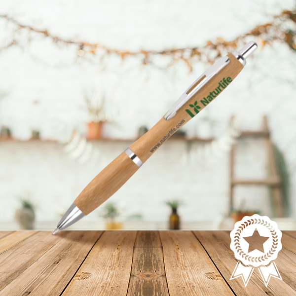 Contour Wood, Bamboo Ball pen | Pellacraft | Promotional Merchandise