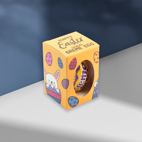 Eco Mini Egg Box - Creme Egg | Pellacraft | Promotional Merchandise