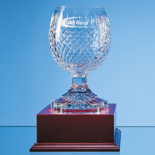 Lead Crystal Footed Presentation Bowl | Pellacraft | Promotional ...