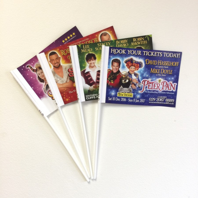 Paper Handwaving Flags A4 | Pellacraft | Promotional Merchandise
