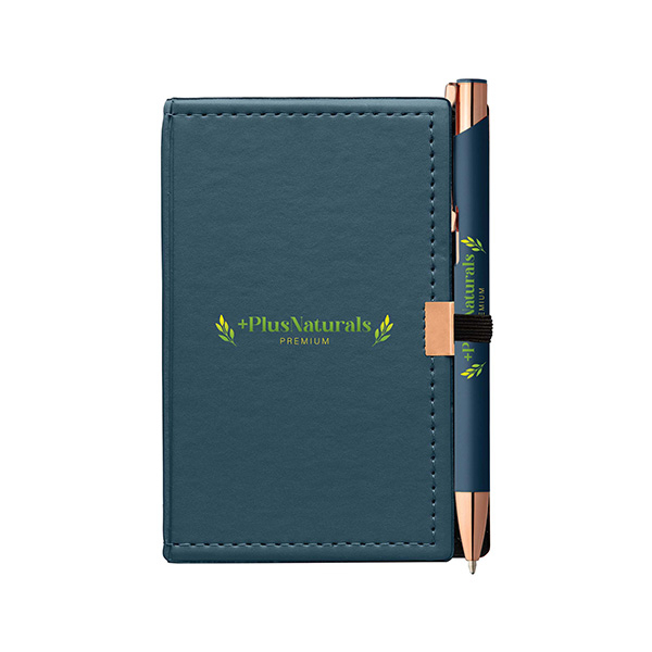 Sticky Note Caddy & Crosby Rose Gold Pen | Pellacraft | Promotional ...