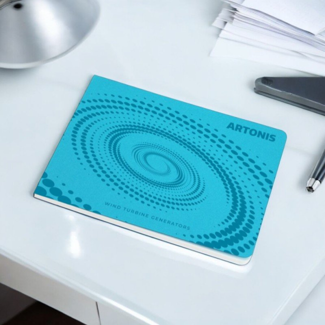 Landbeach A5 Landscape Eco Flexi Notebook | Pellacraft | Promotional ...