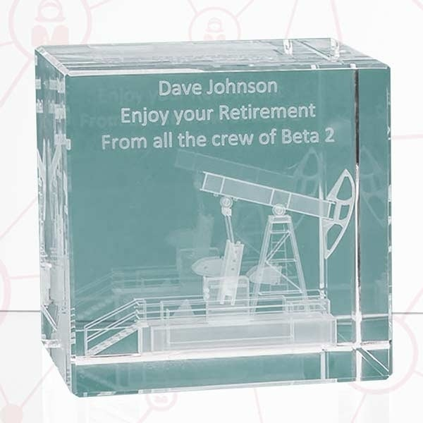 Optical Crystal Cube | Pellacraft | Promotional Merchandise