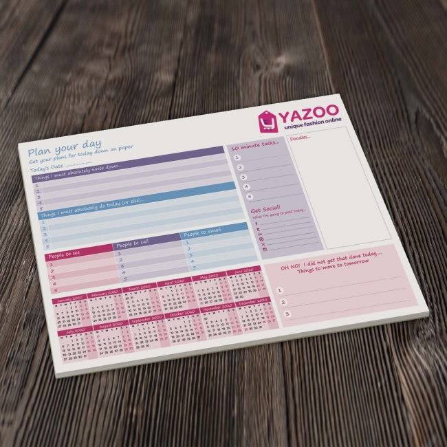 Smart-Pad™ – Desk A2 or A3 | Pellacraft | Promotional Merchandise