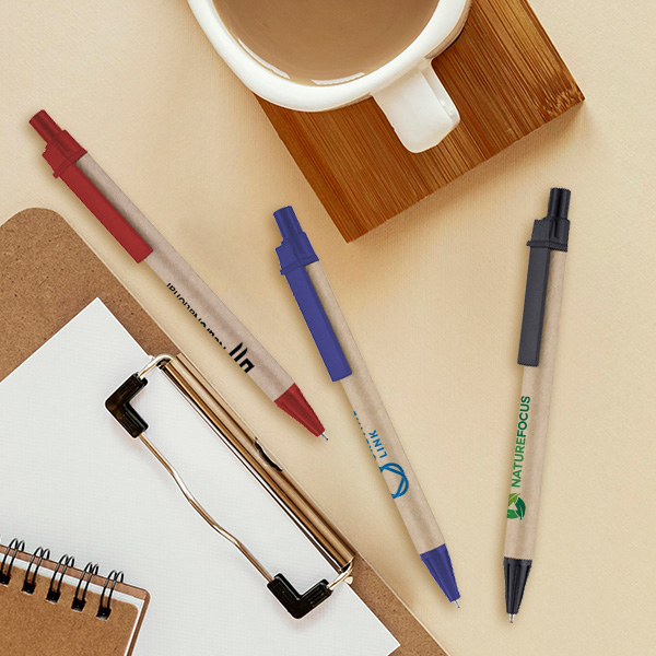 Bara Card Pen With Plastic Trim | Pellacraft | Promotional Merchandise