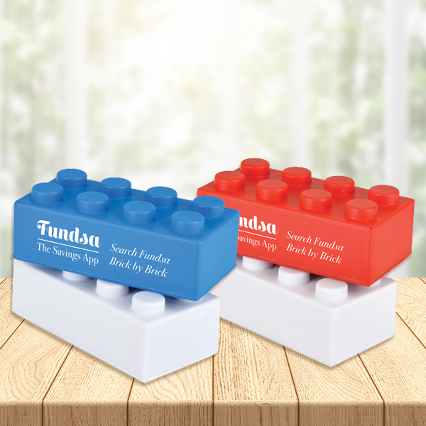 Stress Building Bricks | Pellacraft | Promotional Merchandise
