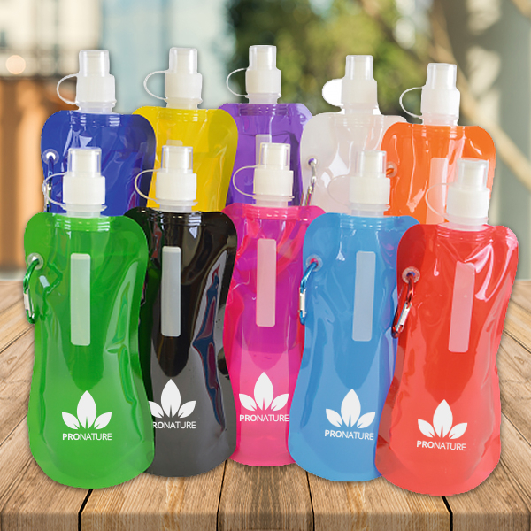 Fold up Bottle 400ml | Pellacraft | Promotional Merchandise