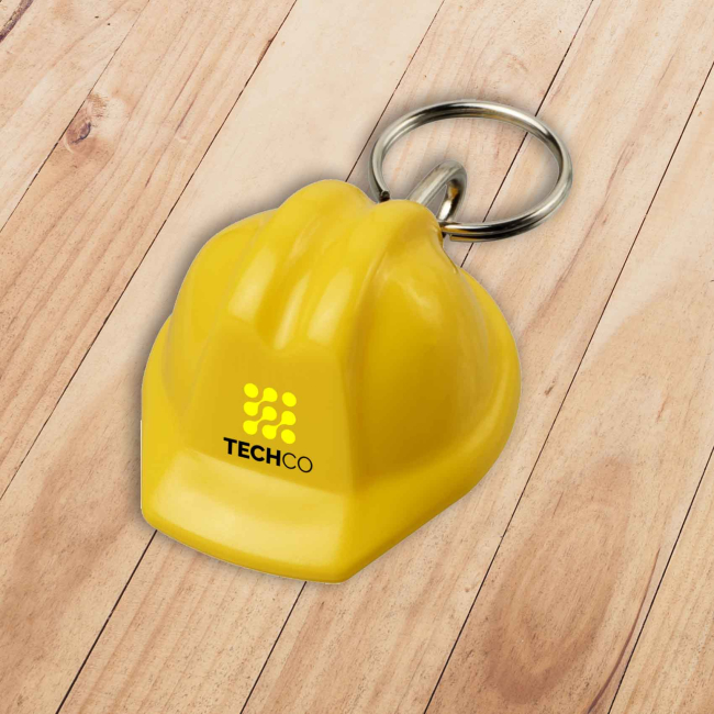 Kolt Hard Hat Shaped Keychain | Pellacraft | Promotional Merchandise