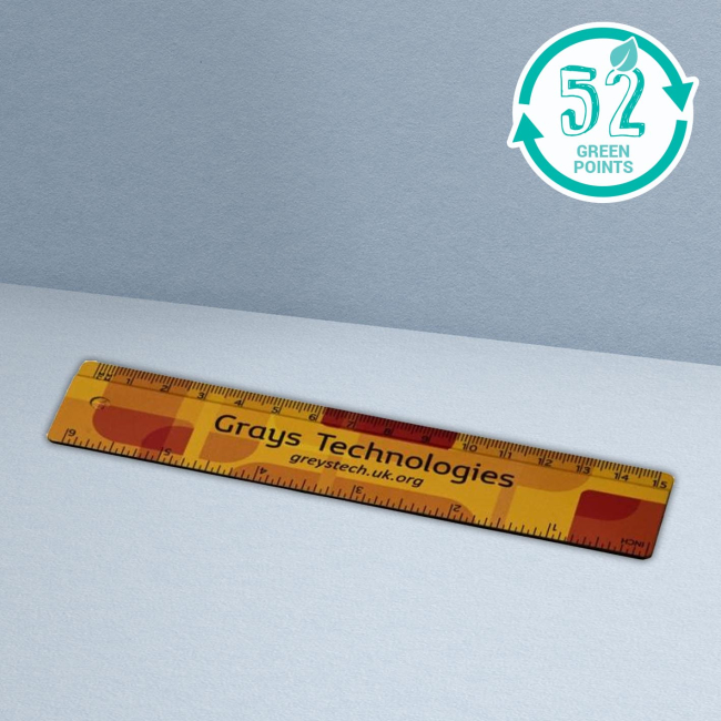 Terran 15 cm Ruler From 100% Recycled Plastic | Pellacraft ...