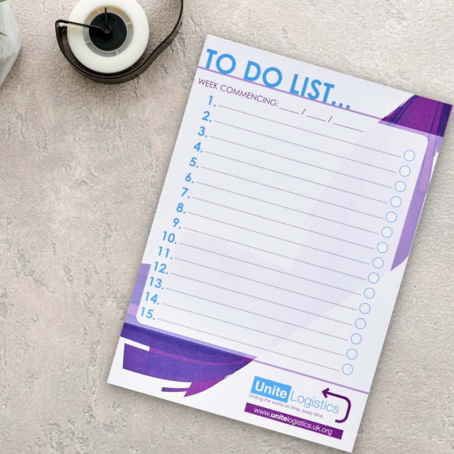Desk-Mate® A5 notepad | Pellacraft | Promotional Merchandise
