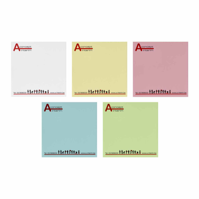 Sticky-Mate® Sticky Notes 75x75mm | Pellacraft | Promotional Merchandise