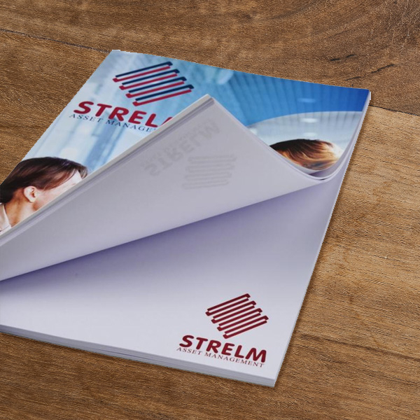 Desk-Mate® A5 Notepad Wrap Over Cover | Pellacraft | Promotional ...