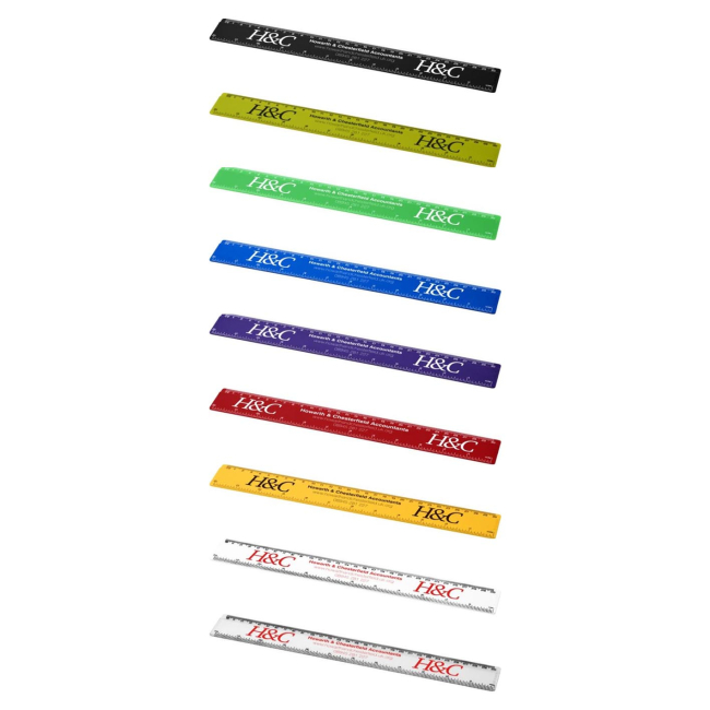 Renzo 30cm Plastic Ruler | Pellacraft | Promotional Merchandise