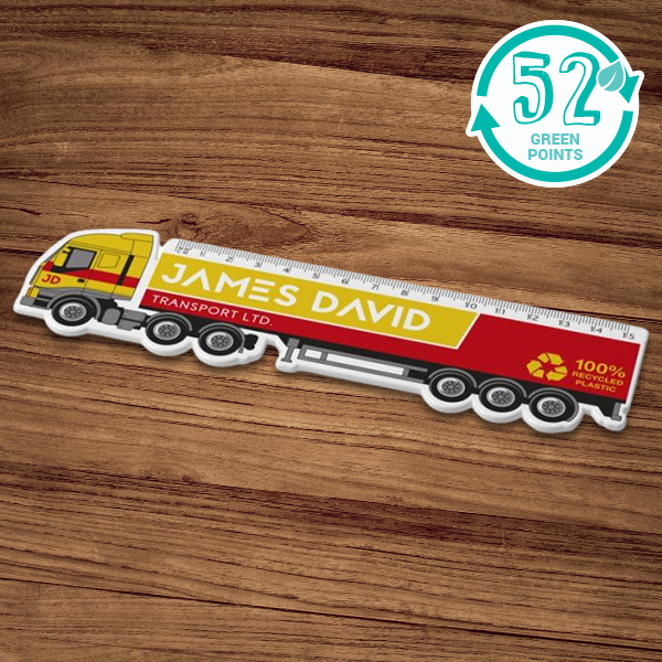 Tait 15 cm Lorry Shaped Recycled Plastic Ruler | Pellacraft ...