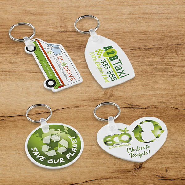 Tait Shaped Recycled Keychain | Pellacraft | Promotional Merchandise