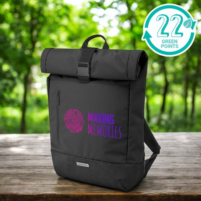 Moleskine Metro Rolltop Backpack | Pellacraft | Promotional Merchandise