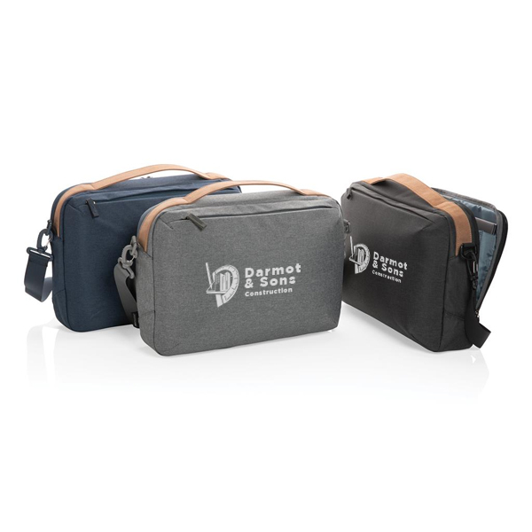 Impact Aware™ 300D Two Tone Deluxe 15.6" Laptop Bag | Pellacraft ...