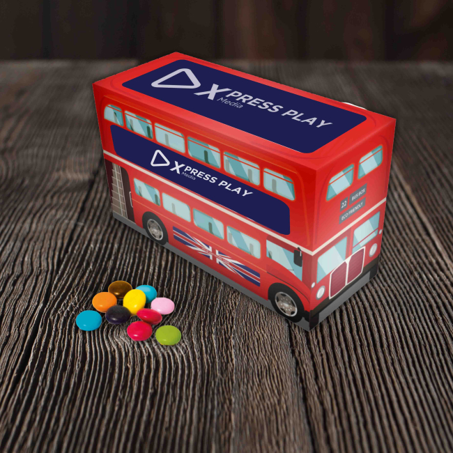 Bus Box with a choice of sweets | Pellacraft | Promotional Merchandise