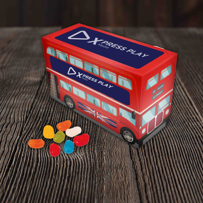 Bus Box with a choice of sweets | Pellacraft | Promotional Merchandise