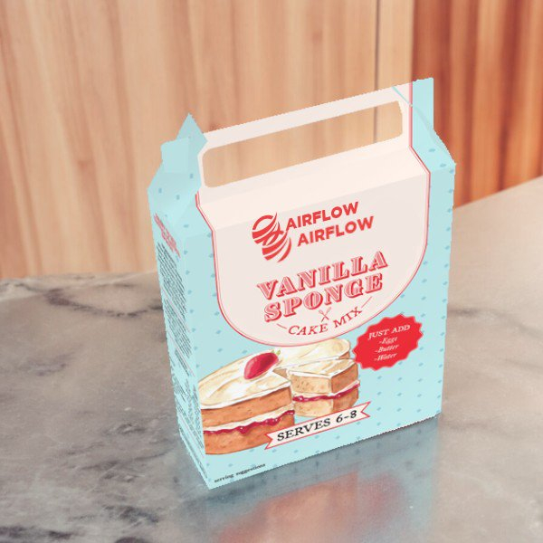 Cake Mix Box | Pellacraft | Promotional Merchandise