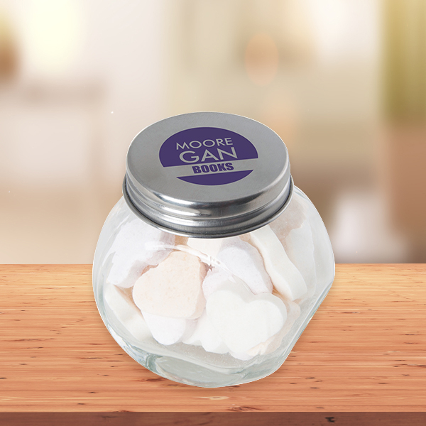 Small Glass Jar With Mints | Pellacraft | Promotional Merchandise