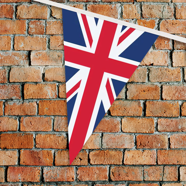 Triangular Outdoor Union Jack Bunting | Pellacraft | Promotional ...
