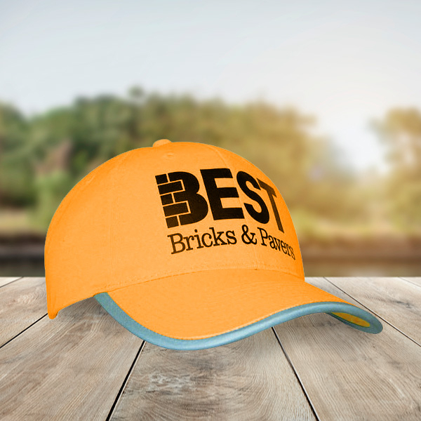 Luminescent Safety Cap with Reflective Trim | Pellacraft | Promotional ...
