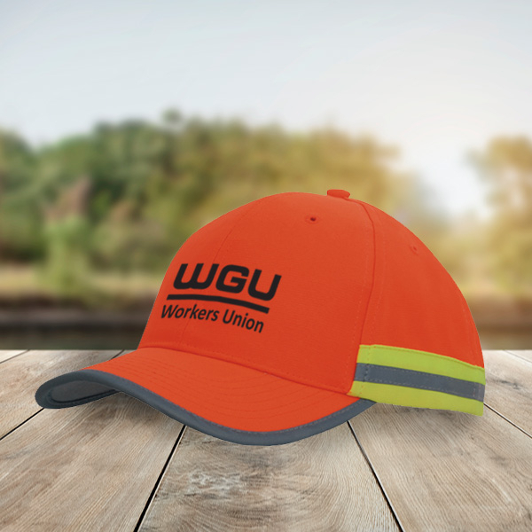 Hi Vis Cap with Reflective Tape | Pellacraft | Promotional Merchandise