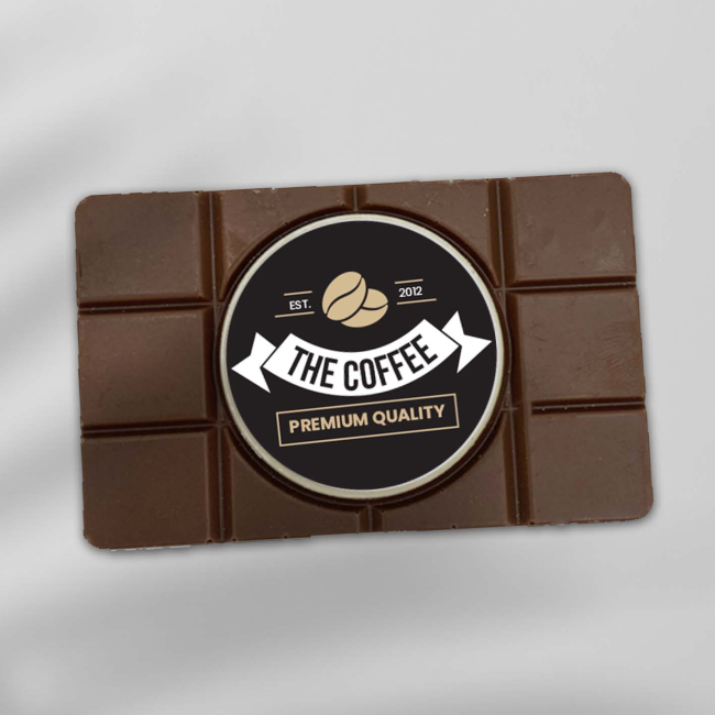 Chocolate Bar - Round Logo | Pellacraft | Promotional Merchandise
