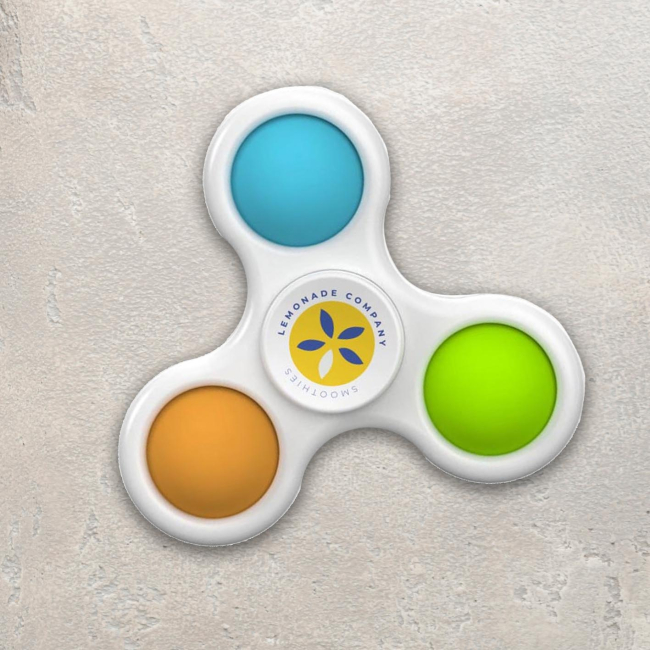 Pop It Fidget Triple Spinner | Pellacraft | Promotional Merchandise