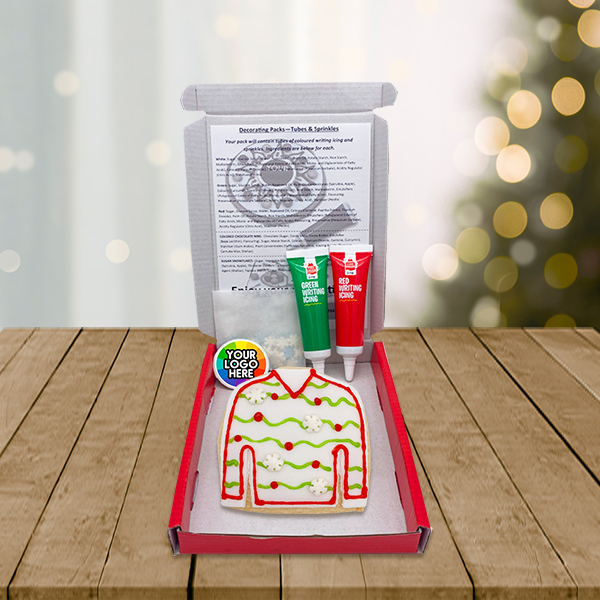 Christmas Jumper Shortbread Biscuit- Decoration Pack | Pellacraft ...