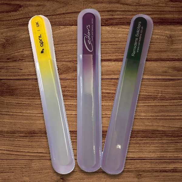 Glass Nail File | Pellacraft | Promotional Merchandise
