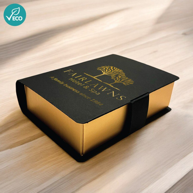 6 Chocolate Truffles In A Book Box | Pellacraft | Promotional Merchandise